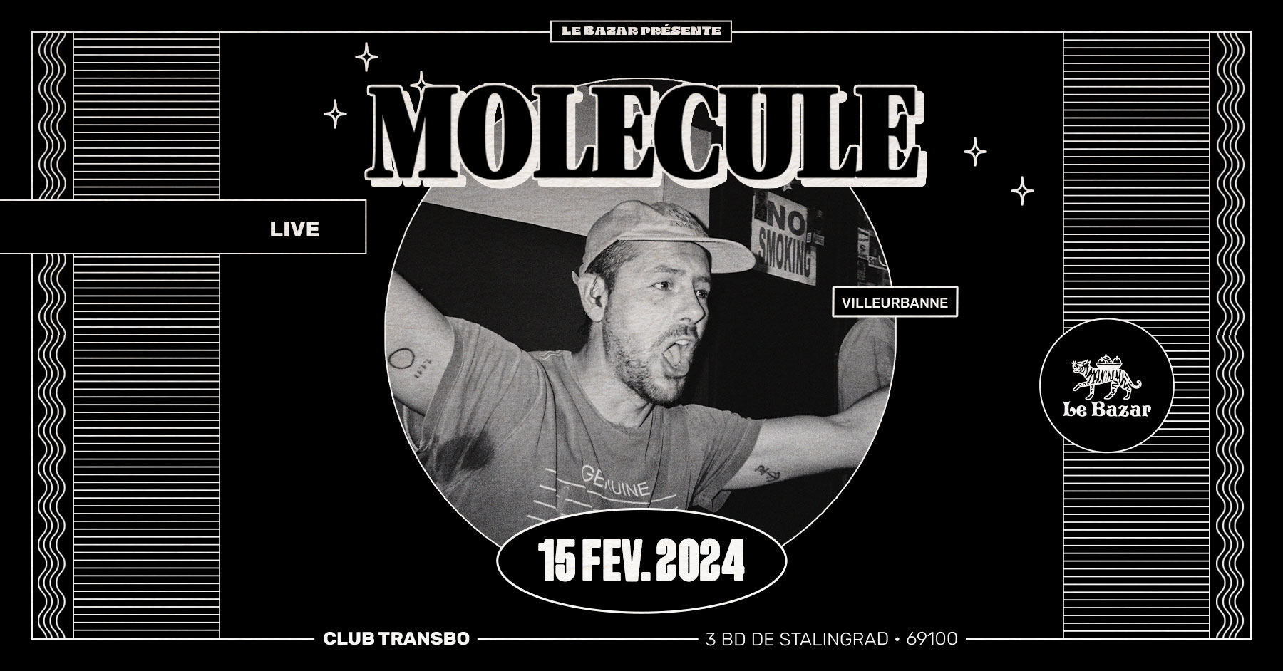Molécule live au Transbordeur - Villeurbanne - Totaal Rez