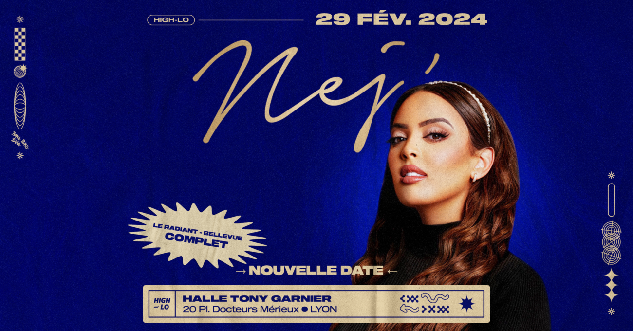 NEJ’ en concert à la Halle Tony Garnier - Lyon - Totaal Rez