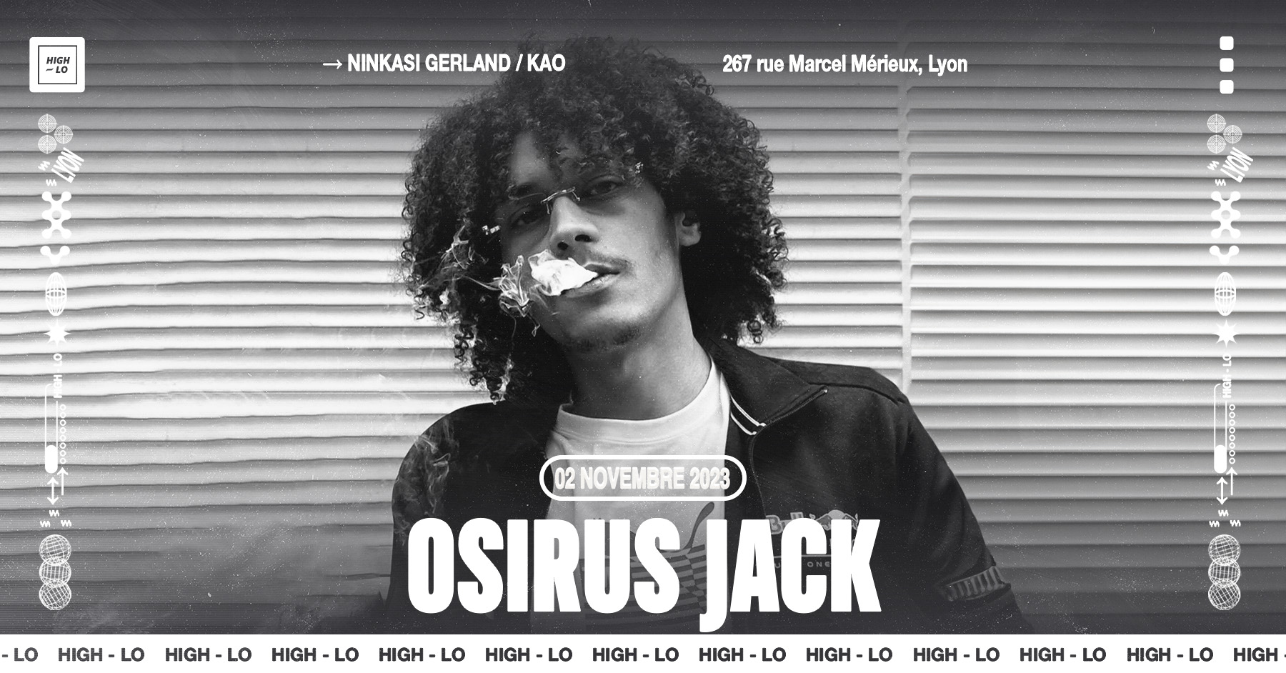 Osirus Jack en concert à Lyon - Totaal Rez