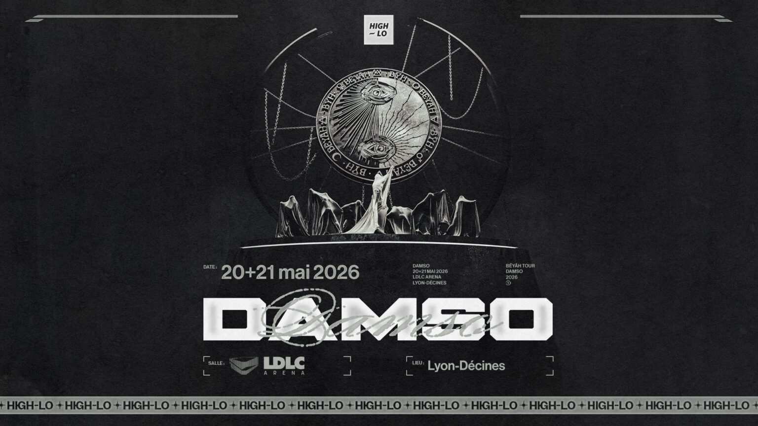 DAMSO en concert à la LDLC ARENA, Lyon-Décines - Totaal Rez